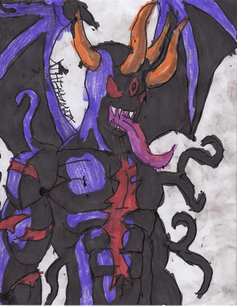 Devil Kazuya Symbiote By Chahlesxavier On Deviantart