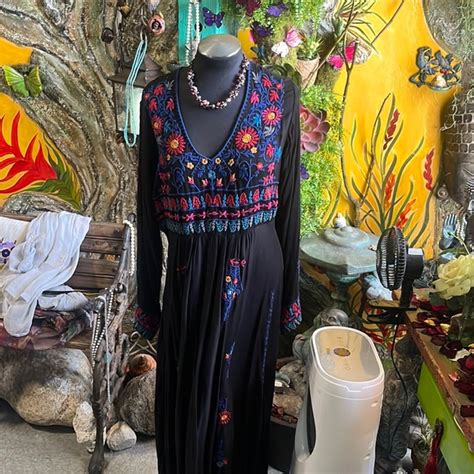 Johnny Was Dresses Johnny Was Biya Embroidered Dress Poshmark