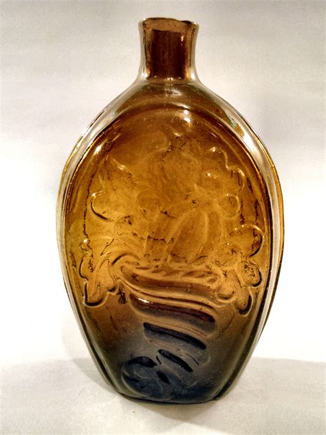 Cornucopia Flask American Antiques