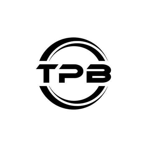 TPB Letter Logo Design In Illustration Vector Logo Calligraphy Designs For Logo Poster
