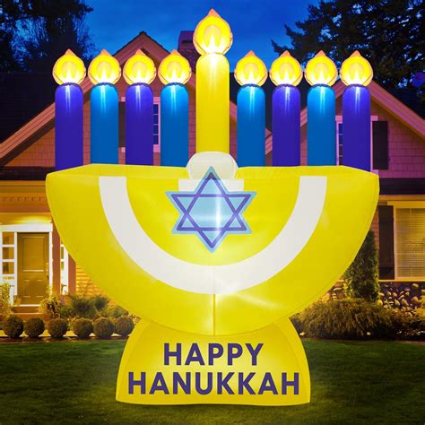 Gemmy Industries Hanukkah Menorah Christmas Inflatable