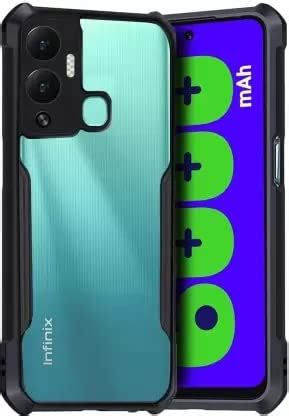 SPAZY CASE Infinix Hot Play Back Cover Transparent Crystal Clear Hard PC Back Case With