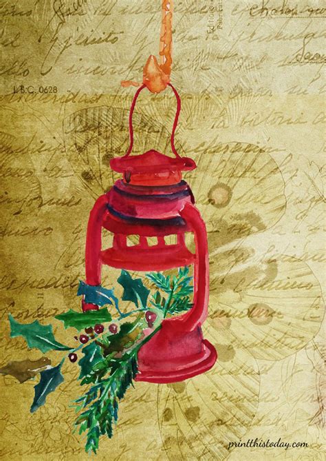 Free Printable Vintage Christmas Junk Journal Stationery