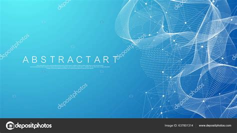 Global Network Connection Concept Big Data Visualization Social Network