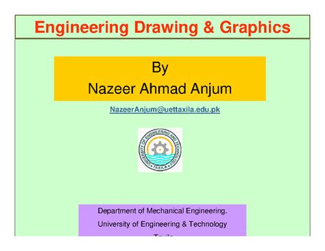 Lecture 5 Dim Uet 1 Lecture Notes On Engineering Drawing First Chapter 1 Engineering Drawing