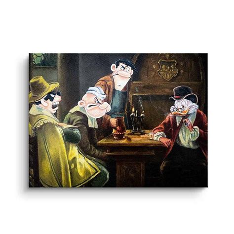 Dotcomcanvas® Leinwandbild Gangster´s Meeting Leinwandbild Gangster´s