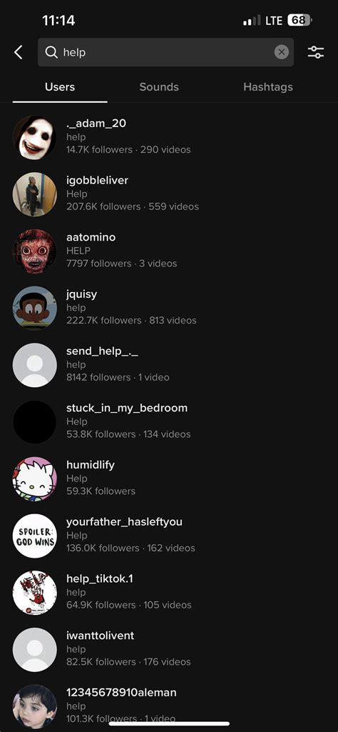 Im Not Sure Why But A Few Updates Ago My Search Changed To Only Letting Me See The Account