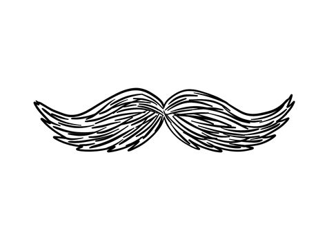 How To Draw A Mustache Design Babe