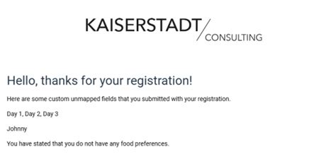 A First Look On Unmapped Fields In Event Registration Forms Johannes Fleischhut