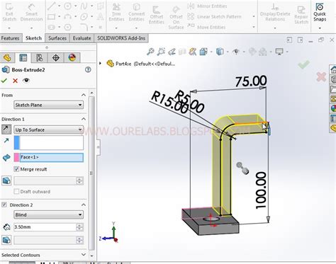 Solidworks Practice Drawings Procedure ~ Ourengineeringlabs