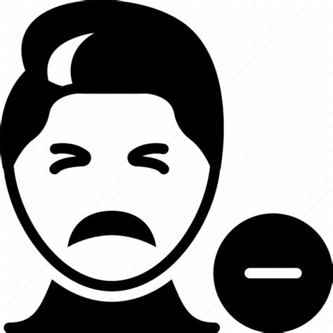 Denial Disavowal Nay Negative Refusal Refutation Rejection Icon