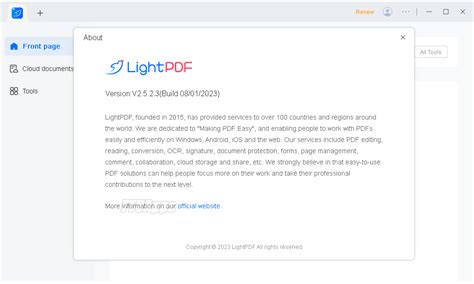 Downoad LightPDF Editor V2 5 2 3 Build 08 01 2023 Multilingual Portable