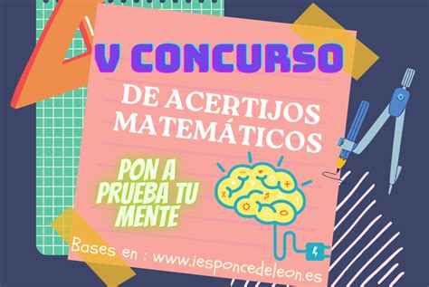 IES Ponce de León V Concurso de acertijos matemáticos