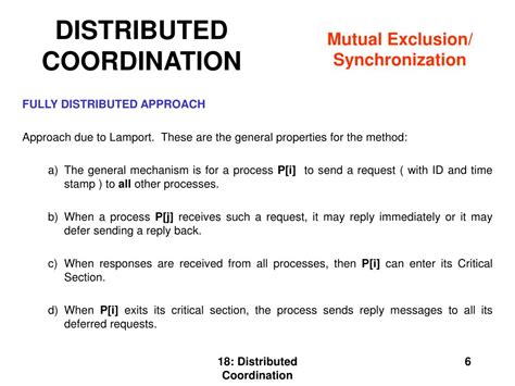 ppt distributed coordination powerpoint presentation free download
