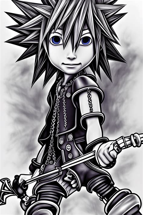 K Kingdom Hearts Prince Illustration Creative Fabrica