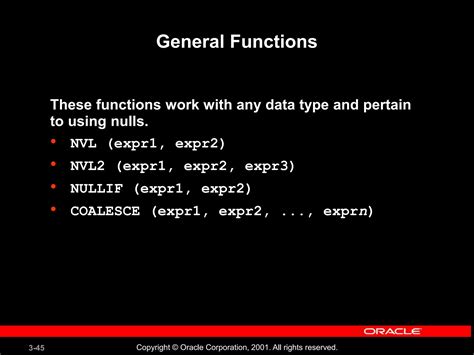 Built In Functions Singlerow Group Ppt