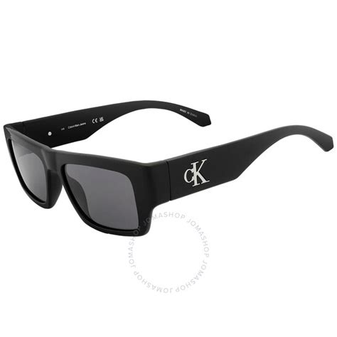 Calvin Klein Grey Rectangular Unisex Sunglasses Ckj22635s 002 54