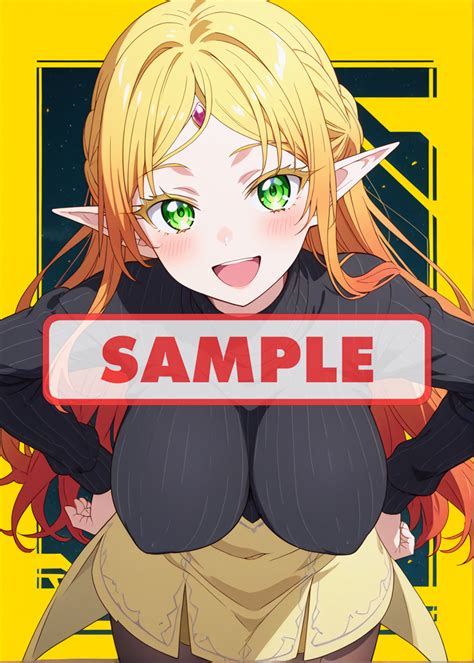 【未使用】【10枚】「ツンデレエルフ エルガ 翠 異世界おじさん A」エルフアニメ同人イラストブロマイドポスター抱き枕フィギュア
