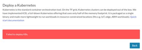A `undefined` Error Alert When Deploying A Kubernetes Master And Worker · Issue 1241