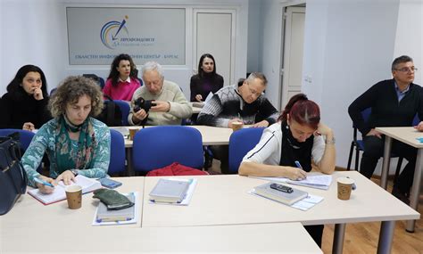 ОИЦ Бургас проведе среща с медиите Eufunds