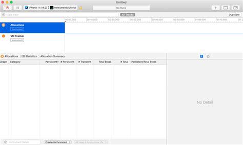 Instruments Tutorial With Swift Getting Started The New