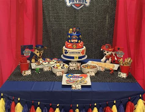 Paw Patrol Birthday Jonathans Paw Patrol 5th Birthday Party