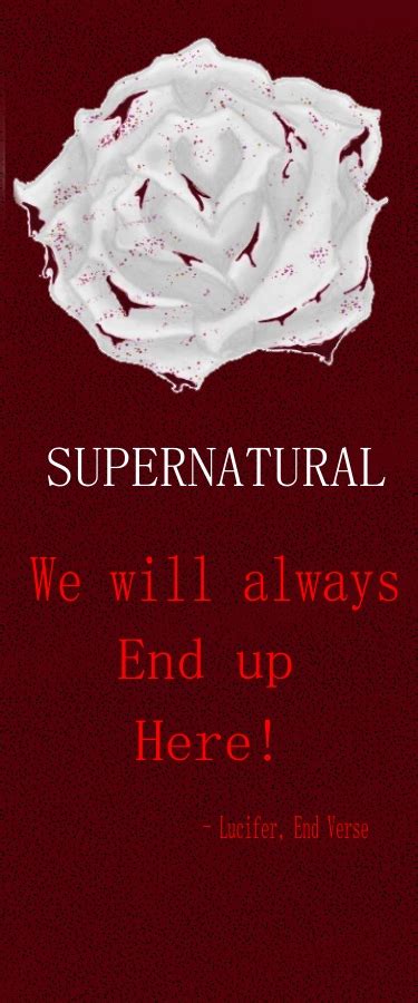 Supernatural Bookmark Lucifer By Drade666 On Deviantart