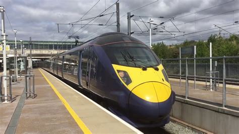 Trains At Ebbsfleet International Hs1 270818 Youtube