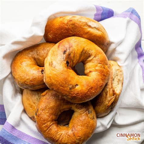 Cinnamon Raisin Bagels Easy To Make Best Bagels Video