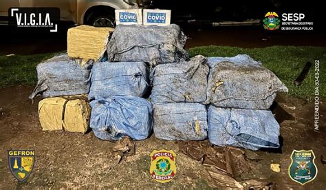 Gefron apreende 400 quilos de cocaína avaliada em R 10 milhões MT Notícias