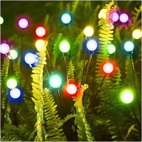 Lucioles Solaire Jardin 4 Packs De 6 8 10 Led Lampes Solaires Jardin