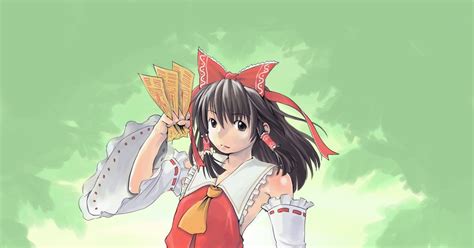 東方 ハクレイのミコ 左カゲトラのイラスト Pixiv