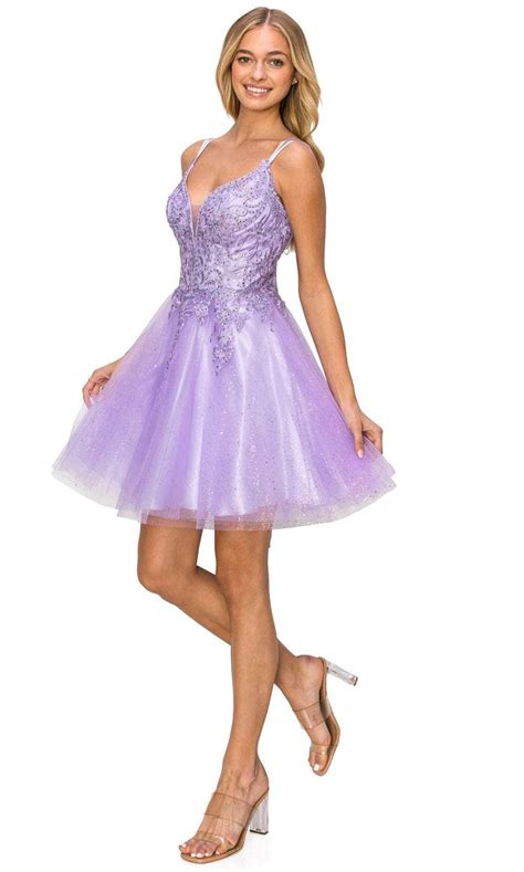 Cinderella Couture 5125j Dual Straps Embellished Cocktail Dress