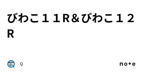 びわこ11r＆びわこ12r｜q