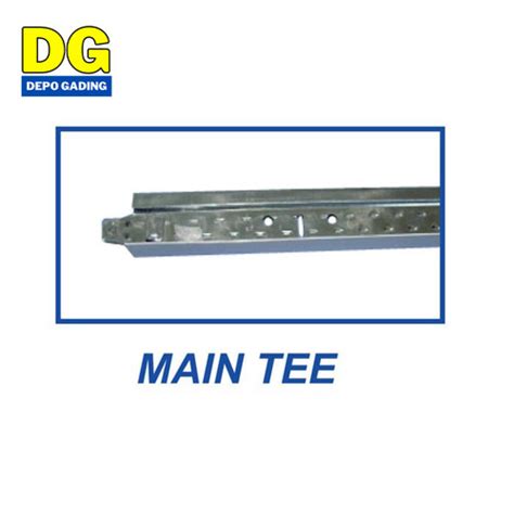 Jual Main Tee 3 6m Rangka Plafon Gypsum Gipsum Gyptile Giptile Akustik