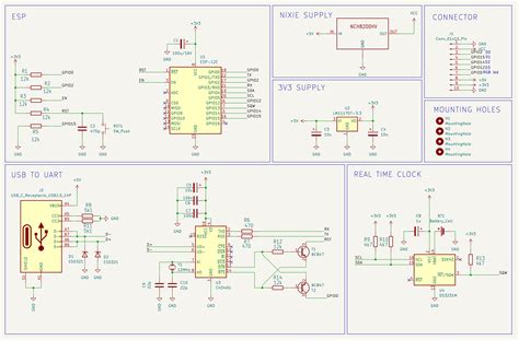 Single Digit Nixie Clock Details