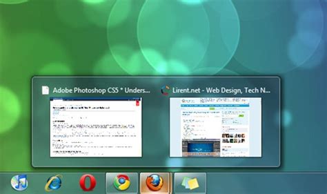 How To Enable Thumbnail Previews For Firefox In Windows 7