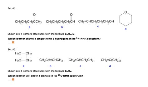 SOLVED Set CH CH CH CCH CH CH CH CH CH CH CHCH CH CH OH A B D Shown Are Isomeric