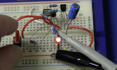 Simple Soft Latch Switch Using Push Button Electronics Lab