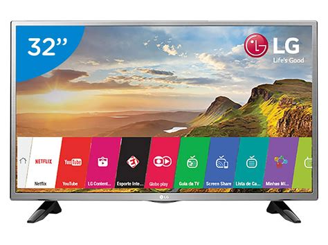 Smart Tv Led 32 Lg 32lh570b Conversor Digital Wi Fi 2 Hdmi 1 Usb Smart Tv Magazine Luiza