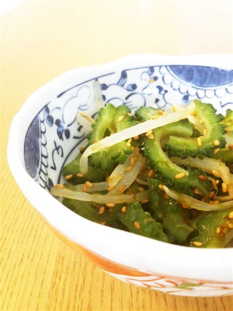 ゴーヤとモヤシの海苔佃煮和え By 海老マヨネーズ 【クックパッド】 簡単おいしいみんなのレシピが395万品