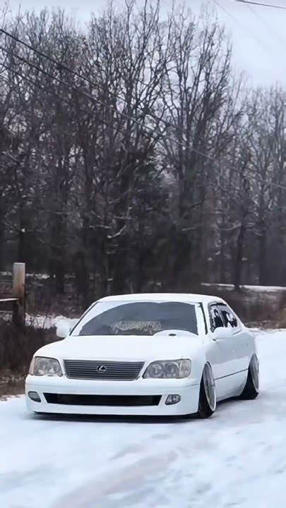 Спорт авто Lexus Ls4000 V40 дорога North снег машины блогер авто