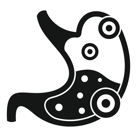 Stomach Digestion Icon Simple Style Vector Art At Vecteezy