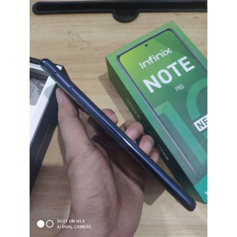 Jual Infinix Note 10 Pro Nfc 8 128 Normal Fullset Shopee Indonesia