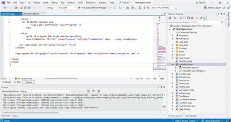 Lohitha Priya On Linkedin Internship Task1 Aspnet Simplecalculator