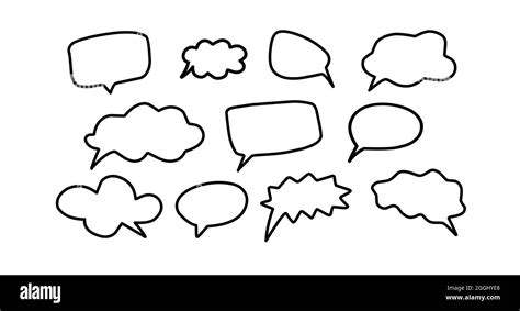 Speech Bubbles Conversation