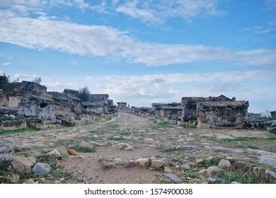 Roman Gladiator Tombs Found Ancient City Stock Photo 1574900038