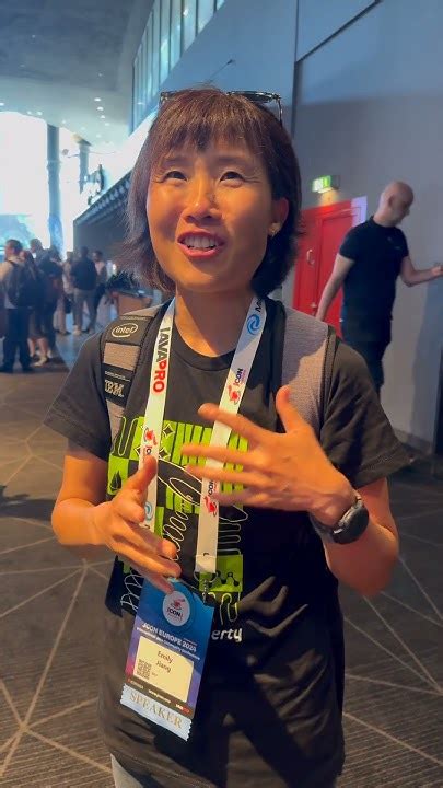 Emily Jiang At Jcon Europe 2024 Java Shorts Airhacks Jcon Youtube