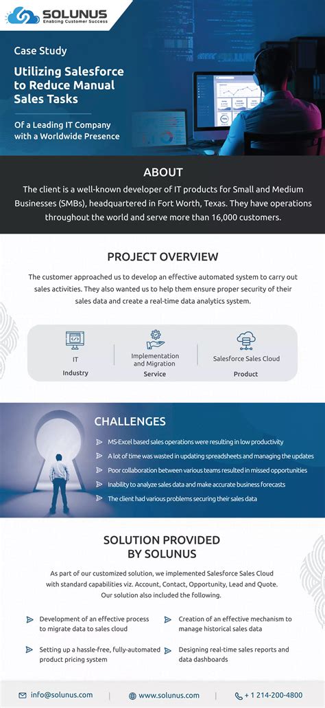 Utilizing Salesforce To Reduce Manual Sales Tasks Pdf Business Business And Finance