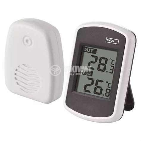 Wireless Thermometer Indoor Outdoor E0041 Emos Vikiwat